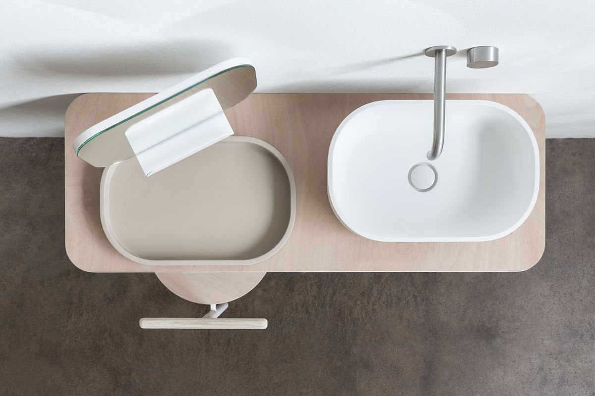 Oblon: la nouvelle collection de meubles de salle de bain Novello